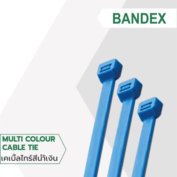 เคเบิ้ลไทร์ สีฟ้า/cable tie – BANDEX
